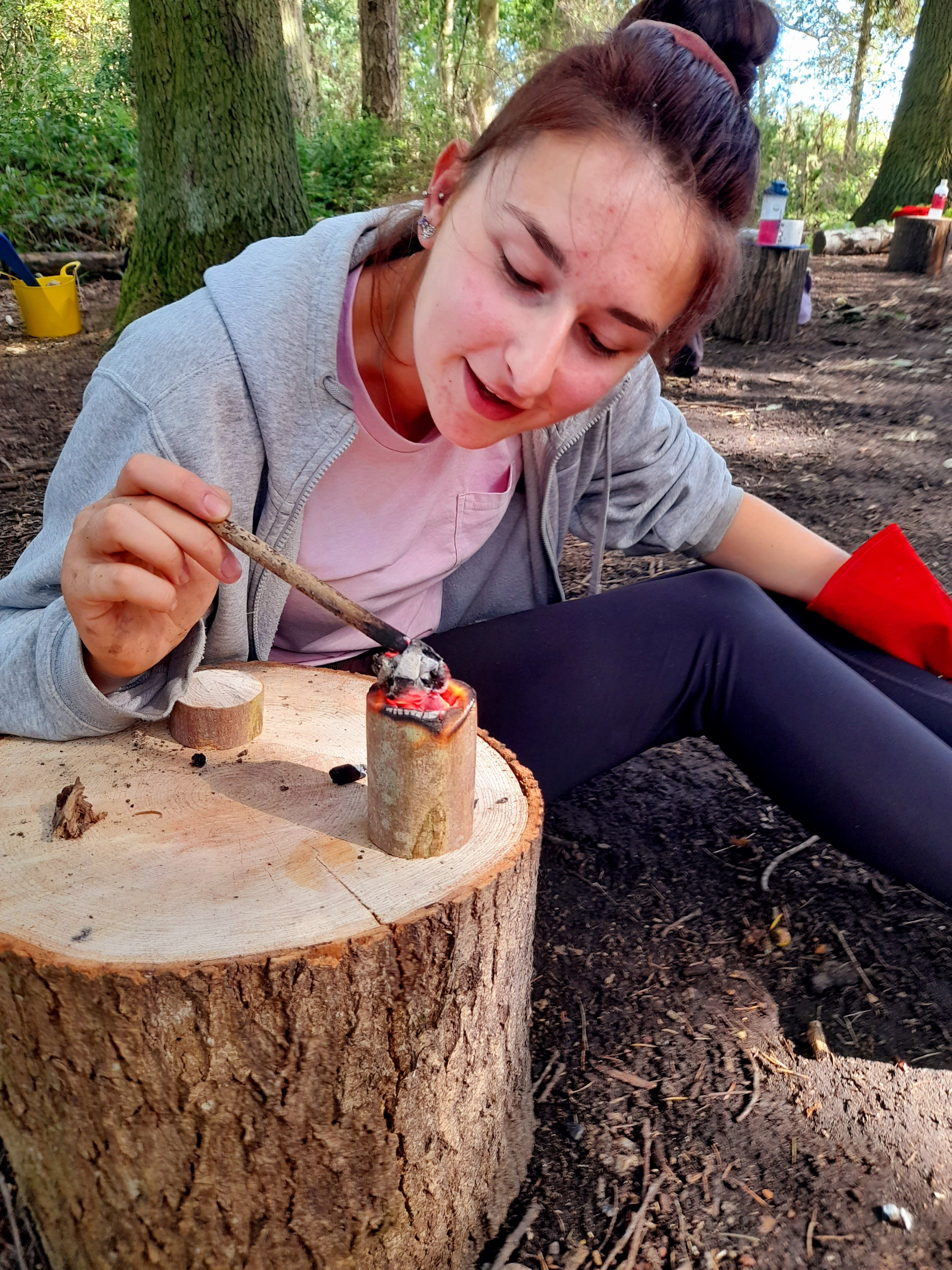 Forest school training | Suffolk Wildlife Trust